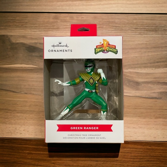 Hallmark | Holiday | Power Rangers Green Ranger Hallmark Ornament ...